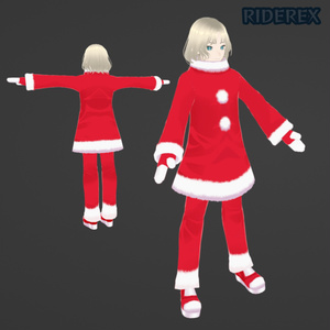 RIDEREX式 重音テト 3D お布施版【VRM0.0+VRM1.0+PMX】 - RIDEREX - BOOTH