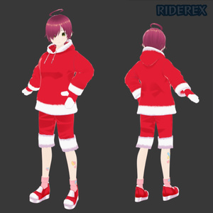 RIDEREX式 重音テト 3D お布施版【VRM0.0+VRM1.0+PMX】 - RIDEREX - BOOTH