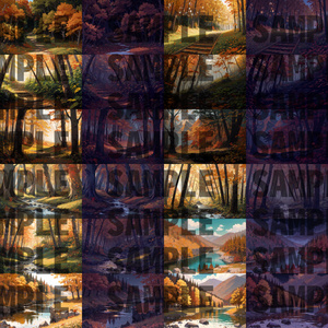 【無料】幻想的な世界40枚【CoC/TRPG】【背景イラスト】 - TRPG素材商店なな - BOOTH