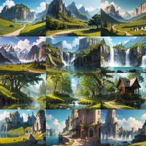 【無料】幻想的な世界40枚【CoC/TRPG】【背景イラスト】 - TRPG素材商店なな - BOOTH