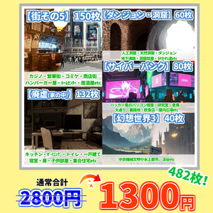 【無料】幻想的な世界40枚【CoC/TRPG】【背景イラスト】 - TRPG素材商店なな - BOOTH