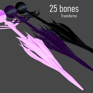 Horned Fox Furry Vrchat Avatar (Physbones PC/Quest) (Legacy) - Katsyuri ...