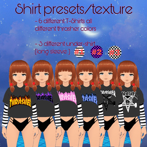 [ vroid ] Lean body texture - 2icey - BOOTH