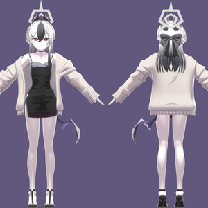 (UPDATE) シロコ＊テラー / Shiroko Terror 3D VRC - furude - BOOTH