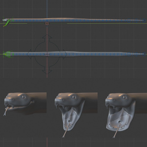 Lamia Tail for VRChat - Waystone Witch's Emporium of Simple Things - BOOTH