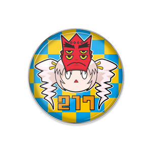 鬼子さんピンバッジ - akn-box - BOOTH