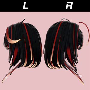 【Free】Rin Hair-Mask、Main color2Texture - Dua Lang - BOOTH