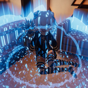 Hologram Shader for VRChat - EXE/SHOP - BOOTH