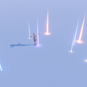 Hologram Shader for VRChat - EXE/SHOP - BOOTH