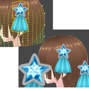 [VRoid] Hair_Ribbon [カラバリ無限] - 祈祷 - BOOTH