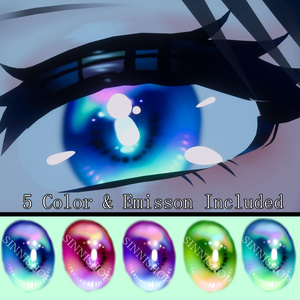 Rindo/竜胆 Anime Eye Texture & Makeup Texture - ･:*Sinni Shop*:･ - BOOTH