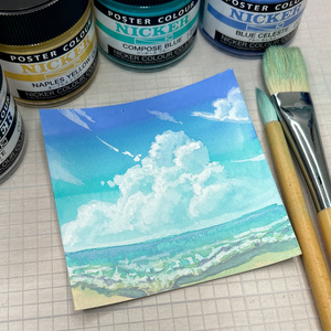 ひまわりのアクリル原画 - ふわもこ堂の水彩屋さん - BOOTH ひまわりのアクリル原画 - ふわもこ堂の水彩屋さん - BOOTH