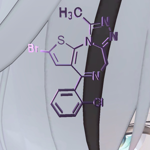 【発売記念セール終】睡眠薬構造式分子アクセサリーfullpack (VRChat想定) - ayu - BOOTH