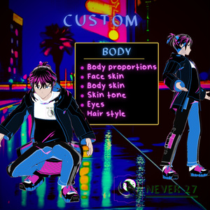 3 Skins Vroid =.= Male Body =.= - Never27 - BOOTH