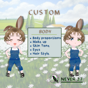 3 Skins Vroid =.= Male Body =.= - Never27 - BOOTH