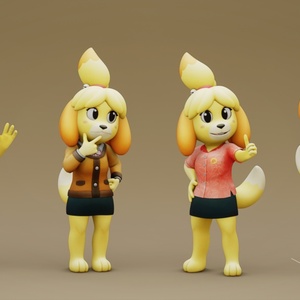 Loona VRchat avatar - jabberdeer - BOOTH