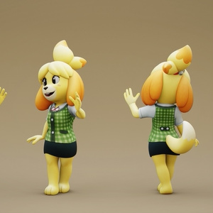 Deltarune Susie VRchat Avatar - jabberdeer - BOOTH