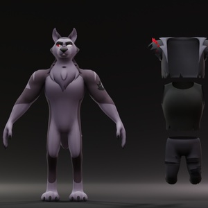 Loona VRchat avatar - jabberdeer - BOOTH