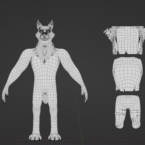 Loona VRchat avatar - jabberdeer - BOOTH