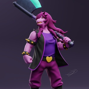 Charlie Morningstar VRchat Avatar - jabberdeer - BOOTH