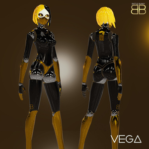 [Original 3D Model] TRINITY TR-21 Sakura Neko Robot Girl VRChat Avatar ...