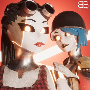 [Original 3D Model] CLARA Remastered Robot Girl VRChat Avatar FREE ...