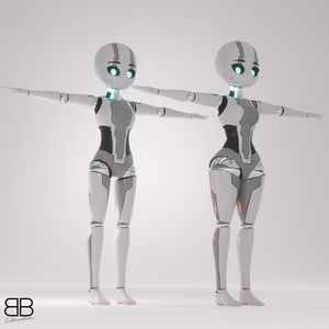 [Original 3D Model] REVERB Male VRChat Base Model + Avatar - Battle ...