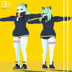 [Original 3D Model] REVERB Male VRChat Base Model + Avatar - Battle ...