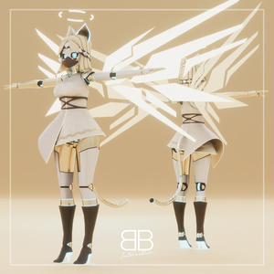 [Original 3D Model] V15AGE N1 Ocean Girl Robot VRChat Avatar - Battle ...