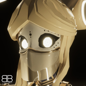 [Original 3D Model] V15AGE N1 Ocean Girl Robot VRChat Avatar - Battle ...