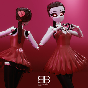 [Original 3D Model] V15AGE N1 Ocean Girl Robot VRChat Avatar - Battle ...