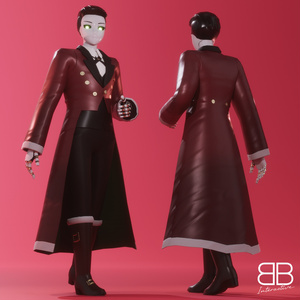 [Original 3D Model] Z3 Robot Jane Doe Avatar for VRChat - Battle Bunny ...