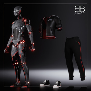 [Original 3D Model] BBSeven Evo for VRChat - Battle Bunny Mods - BOOTH