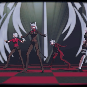 Helltaker ケルベロスMMDモデル - 野生式MMD/zero~ぶ～すと屋 - BOOTH