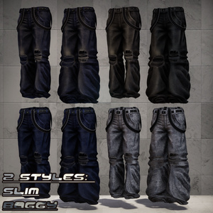 【6アバター対応】Overtee Denim - Corner.22 - BOOTH