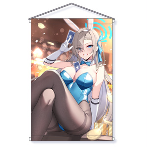 【受注生産】飛鳥馬トキ&美甘ネル B2タペストリー (バニーガールver)【BOOTH限定】 - 蒼く咲く花の凛 - BOOTH