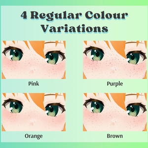 【VRoid Stable Ver】 Skin colors semi-realistic body texture set FREE ...