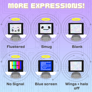 【VRoid Stable Ver】 Infinity ∞ Full model, Hair preset, Outfit - LUK4 - BOOTH