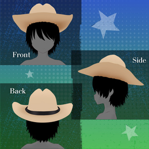 【VRoid】 100 Hair Textures VOL. 1 - LUK4 - BOOTH