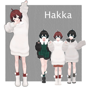 【6アバター対応】Catch My Messy Bun ＆ Braid【VRChat Hair】 - NookNook〈ﾇｰｸﾇｯｸ〉 - BOOTH