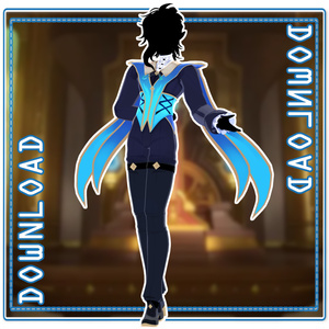 MMD // Wired Hair - 𝗔𝗫𝗘𝗟 -【COMMISSION OPEN!】| 𝗠𝗠𝗗 - BOOTH