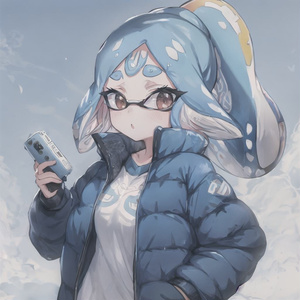 Splatoon x Street Fighter 6 (pink and blue jumper) - kodako-official ...