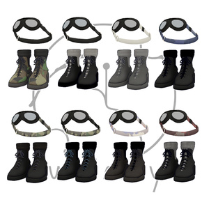 [うささき][Grus][桔梗][森羅][ルゼブル] LAZY WORKING - full code set - whimsy - BOOTH