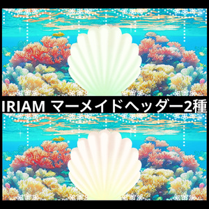 IRIAM バナイベロゴ - R - BOOTH