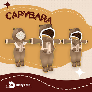 【BUNNY】VRChat向オリジナル3Dモデル#lucky3D - LUCKY FAFA - BOOTH