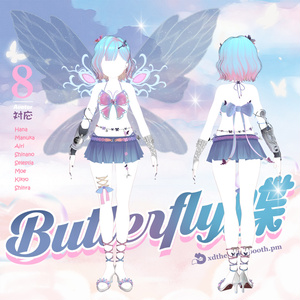 オリジナル3Dモデル「-花-Hana-」original 3D model - LUCKY FAFA - BOOTH