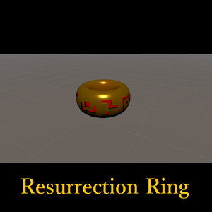 オリジナル3Dモデル【Resurrection Ring】※無料版あり