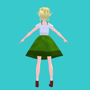 VRoid - Alien Model / Custom Hair & Skin Details - Turnip Town Friends ...