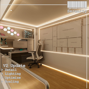 VRChat World - Gray Room - nexaverge - BOOTH