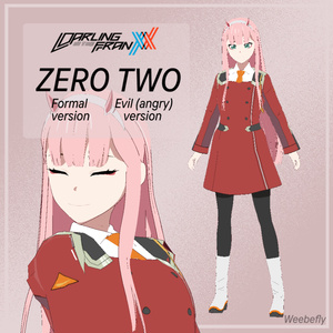 Zero Two swimsut - weebefly - BOOTH